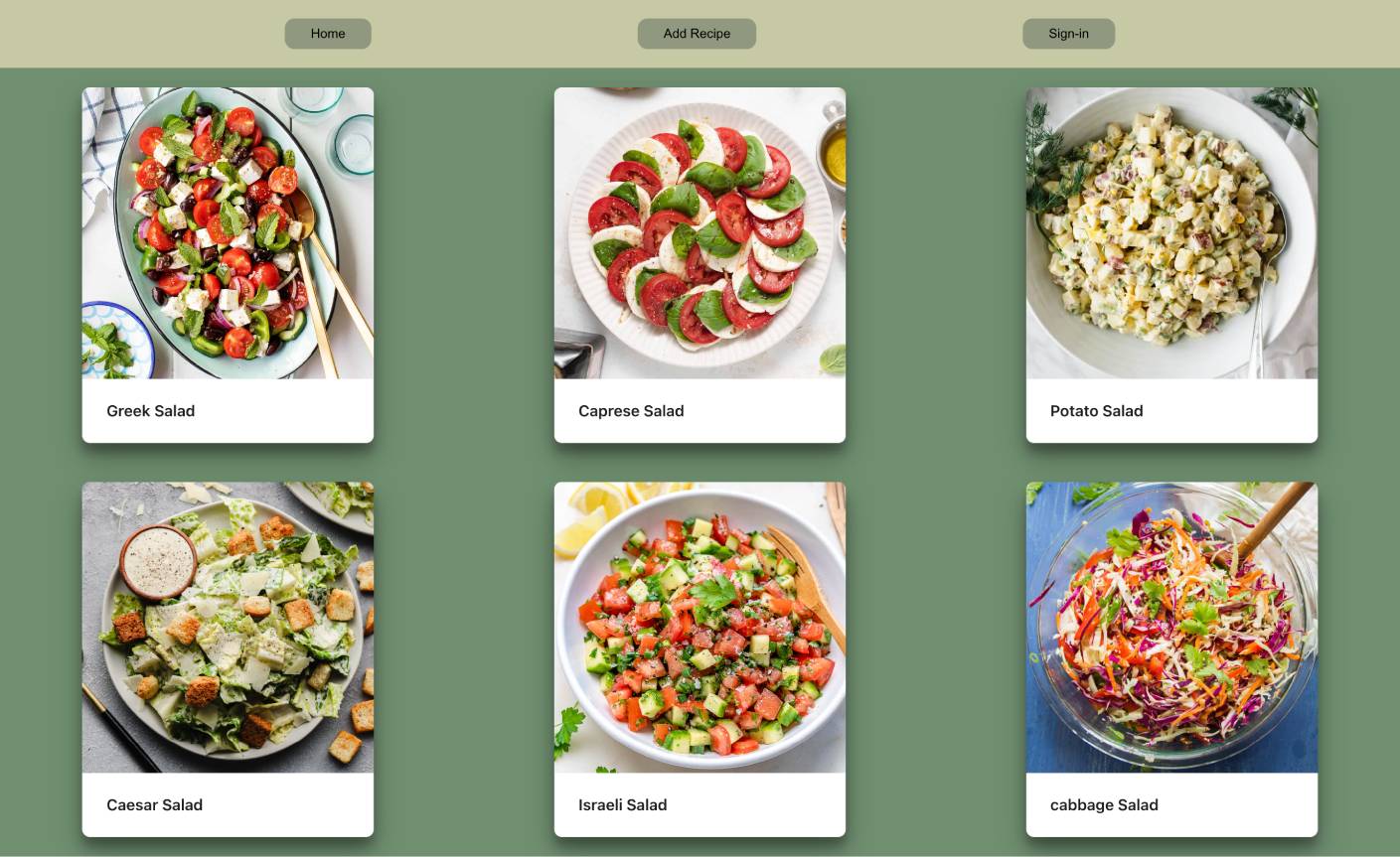 GitHub - AdiFischer/web-quickcook: Quick and easy full stack web application of recipes.